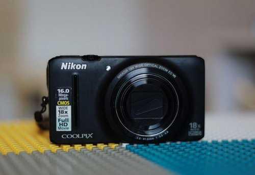 Компактный фотоаппарат Nikon Coolpix S9200