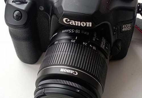 Зеркальный фотоаппарат Canon 40d (тушка)