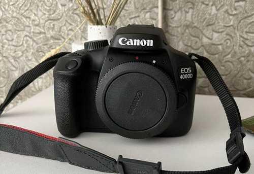Зеркальный фотоаппарат canon EOS 4000D
