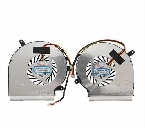 Кулер для ноутбука MSI GE62, GE72, PE60 CPU (пара)