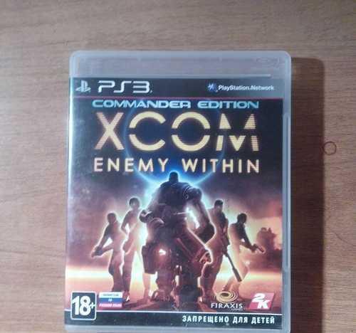 Диск xcom Enemy within для ps3