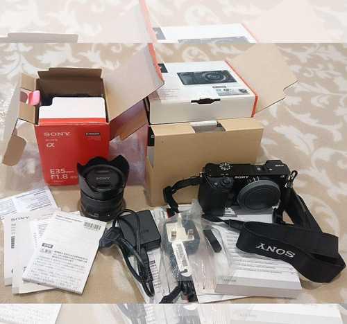 Sony a6000 полный комплект