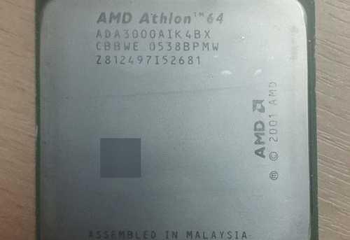 Процессор amd athlon 64 3000+