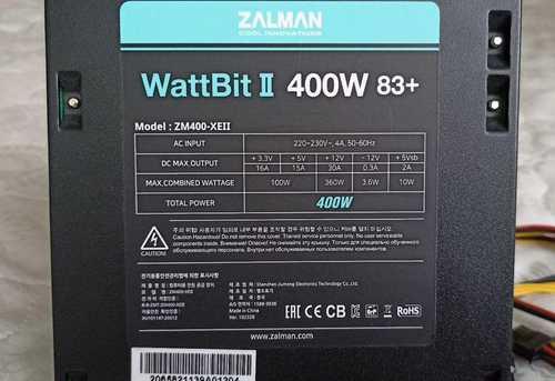 Блок питания Zalman 400w