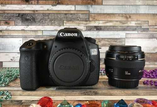 Canon EOS 60D kit 50mm 1.4 USM (A268)