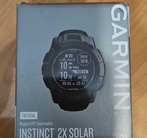 Новые Garmin Instinct 2x Solar