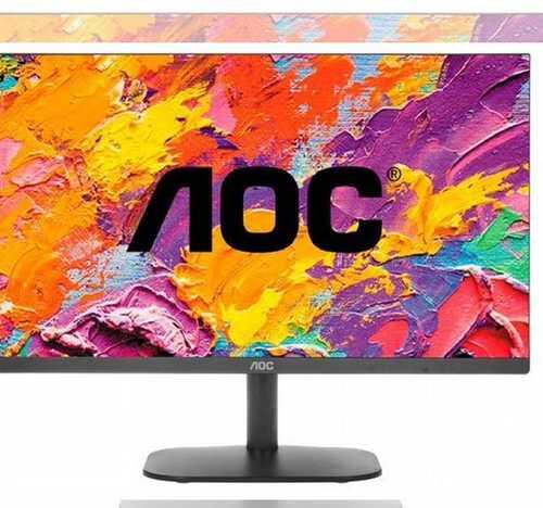 23.8" Монитор AOC 24B2xdam черный