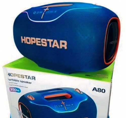 Портативная колонка с микрофоном Hopestar A80