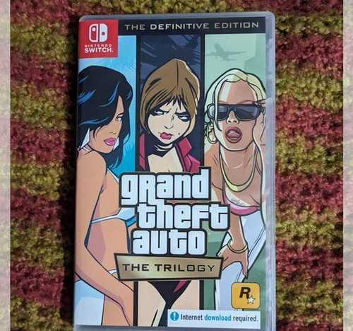 Grand Theft Auto The Trilogy Nintendo Switch