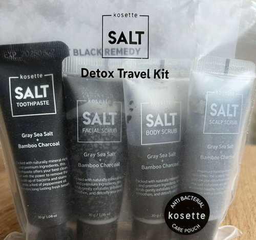 Набор косметики с морской солью kosette salt