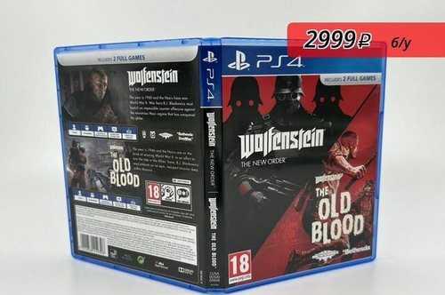 Б/у Wolfenstein: The New Order + The Old Blood Dou