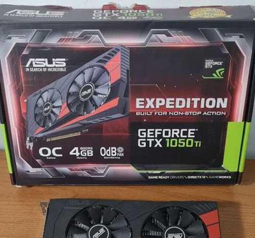 Видеокарта Asus gtx 1050 ti 4gb gddr5