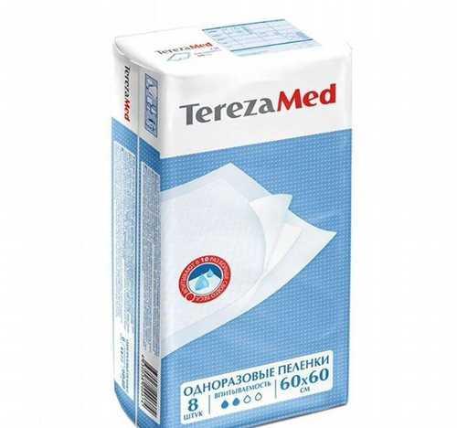 Пеленки одноразовые terezamed Normal, р-р 60х60 см