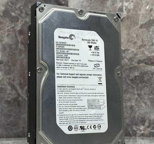 Жесткий диск Seagate 320gb IDE