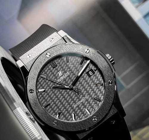 Часы hublot - classic fusion black magic 45 MM