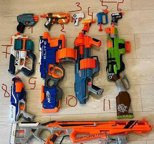 Бластеры nerf