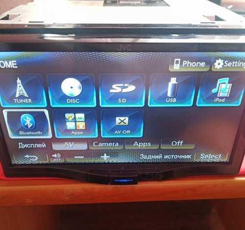 Магнитола JVC kw-av71bt