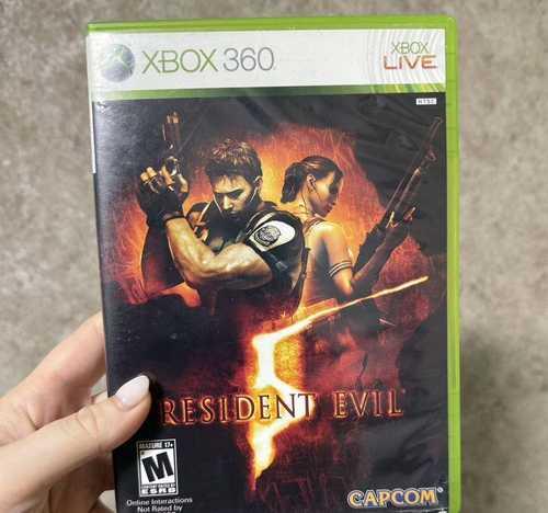 Диск resident evil Xbox 360