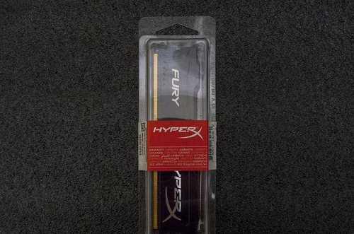 DDR3 4gb 1600mhz 1Rx8 CL10-10-10 HyperX Fury