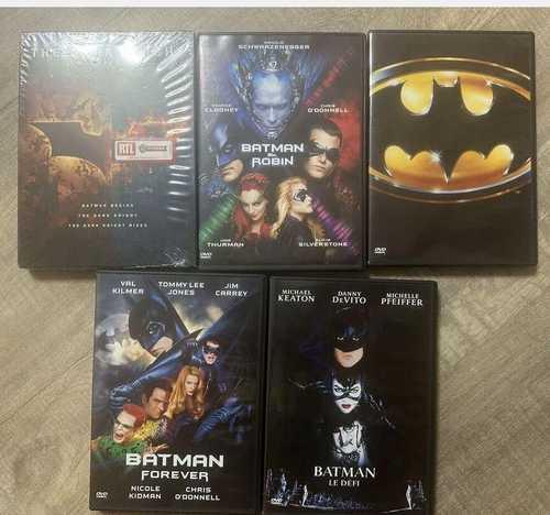 Коллекция cd дисков batman