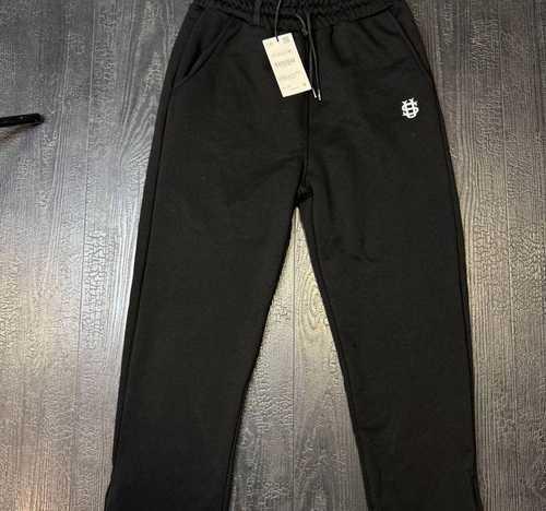 Штаны Zara Flared Jogger широкие черные