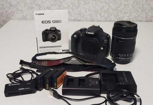 Фотоаппарат Canon EOS 1200D и аксессуары