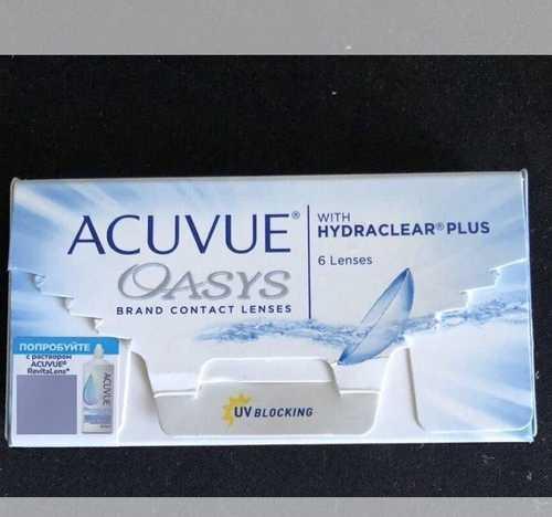 Продам линзы Acuvue Oasys двухнедельные