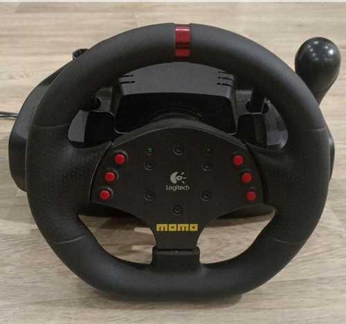 Игровой руль logitech momo racing