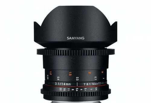 Samyang 14mm T3.1 vdslr II Sony-E (NEX) (Full Fram