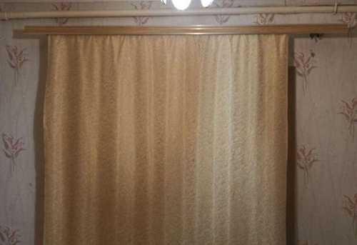 Ночные шторы (на фото одна штора). Цена за две