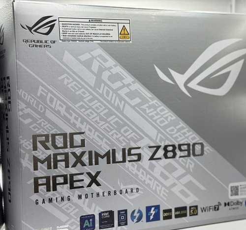 Asus ROG maximus Z890 apex Наличие