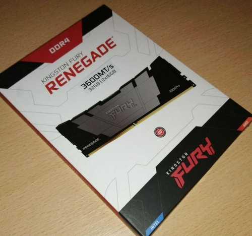 Оперативная память Kingston fury Renegade KF436C16