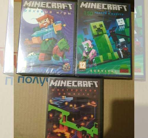 Игровые DVD Диски для пк и ноутбука.Minecraft