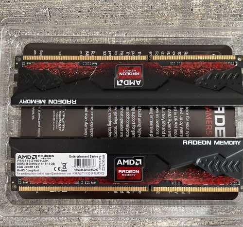 Оперативная память AMD Radeon R5 16гб DDR3