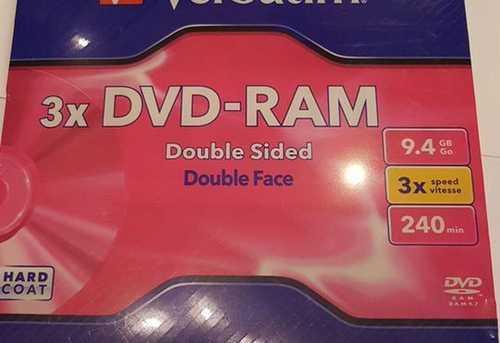 Диск verbatim 3x DVD-RAM Double Sided