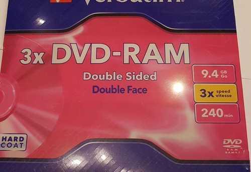 Диск verbatim 3x DVD-RAM Double Sided