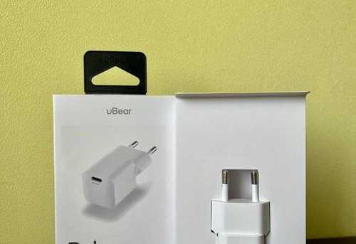Зарядное устройство uBear Pulse USB-C GaN 20W