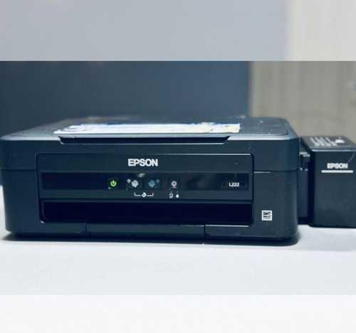 Мфу принтер Epson L222 с снпч