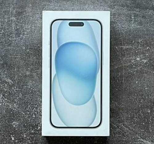 Новый iPhone 15 128gb Blue (sim+esim)