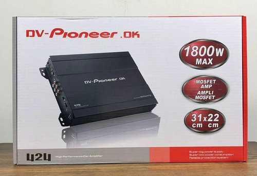 Усилитель 4х канальный pioneer 1800w новый