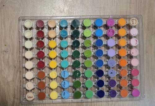 Акриловые краски 80 баночек. 31 цвет