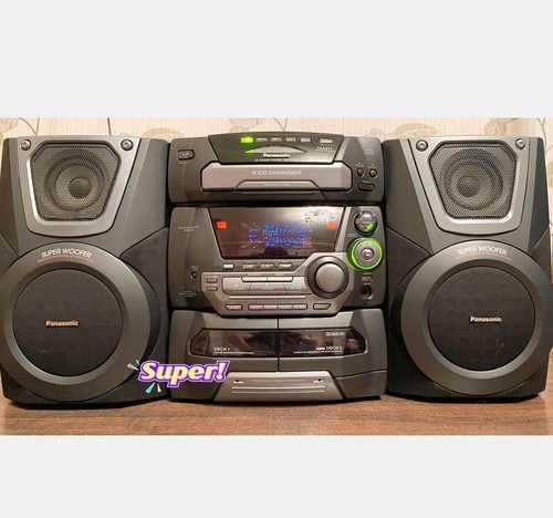 Музыкальный центр panasinic sa-ak25 с bluetooth
