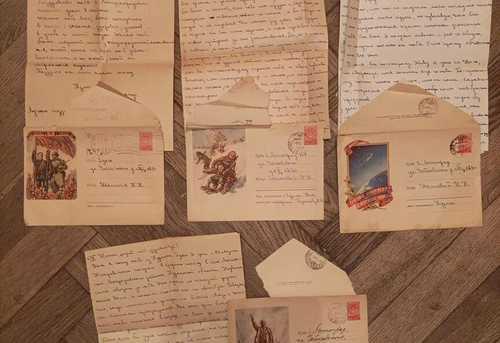 Почтовые конверты СССР за 1957-1958 годы