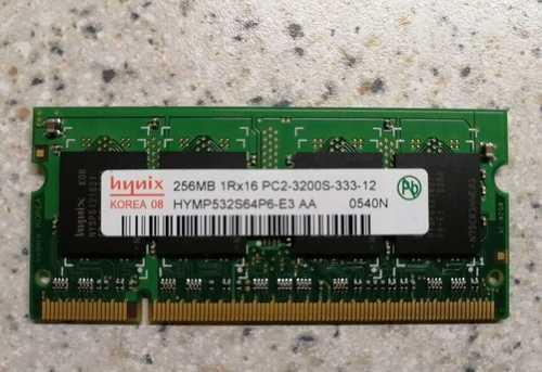 Оперативка DDR2-400 Hynix 256mb