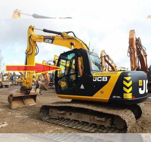 Стекло JCB JS 145 форточки