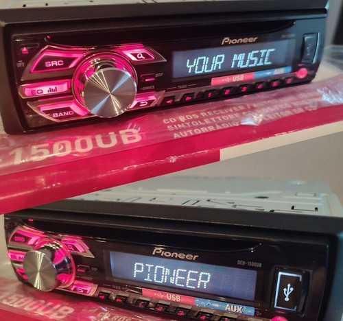 Новая магнитола Pioneer DEH-1500UB (Original) 1din