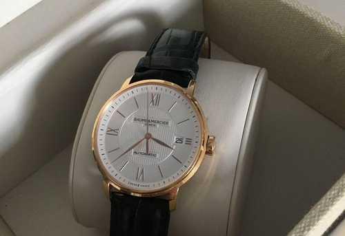 Золотые часы Baume & Mercier