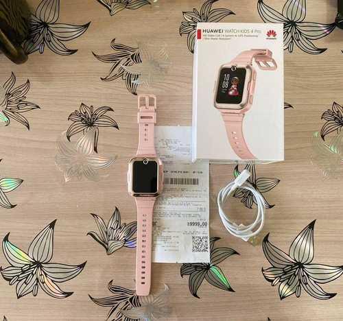 Смарт часы huawei watch kids 4 pro