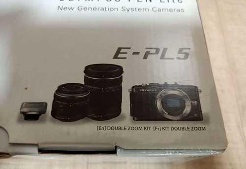 Olympus pen e-pl5 double zoom kit