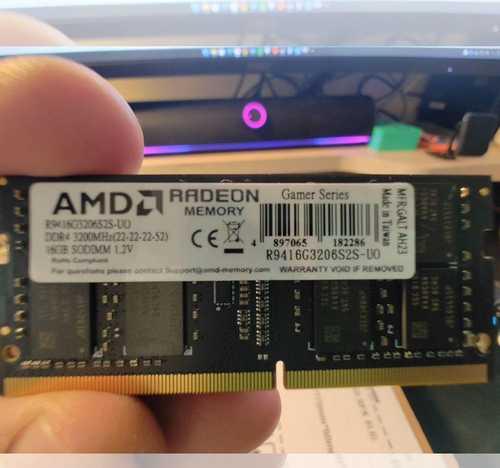 Amd radeon memory so-dimm 16gb 3200